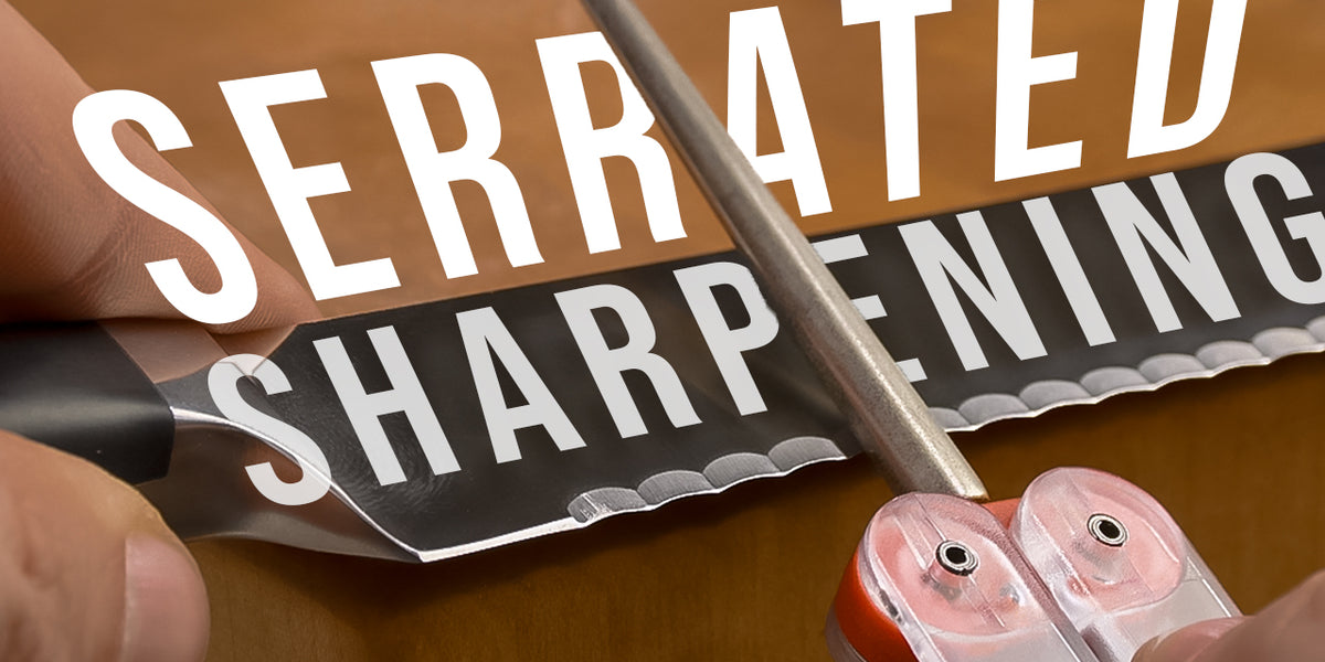How to Sharpen Serrated Knives: Complete Guide to DMT Diamond Serrated — Sharpening Supplies