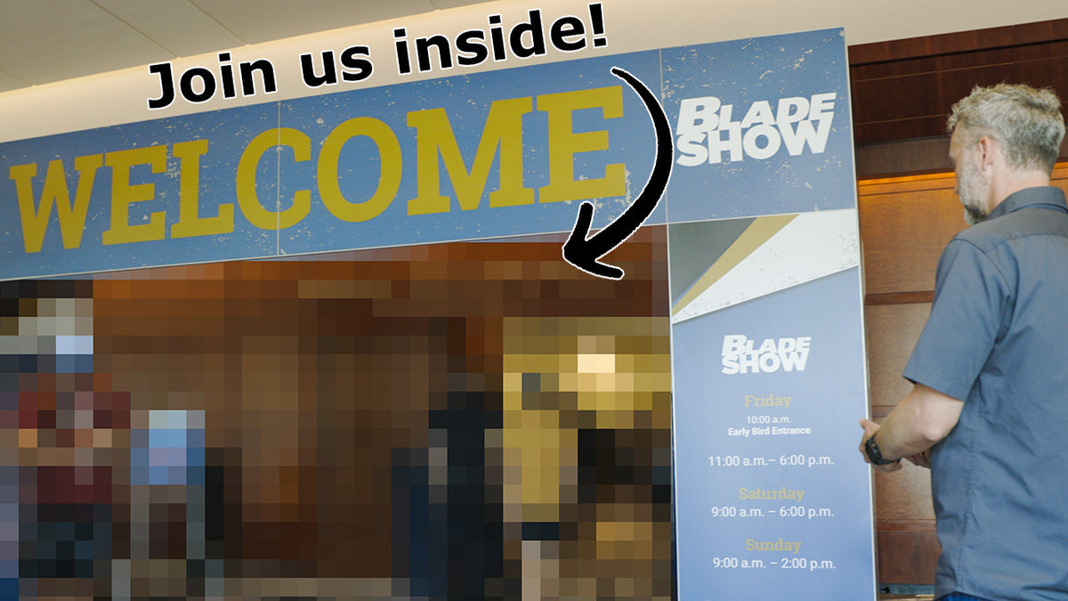 Blade Show Visit 2023 - Video — Sharpening Supplies