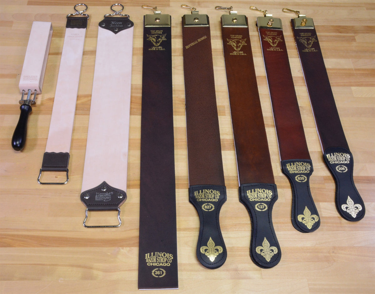 Comparing Razor Strops — Sharpening Supplies