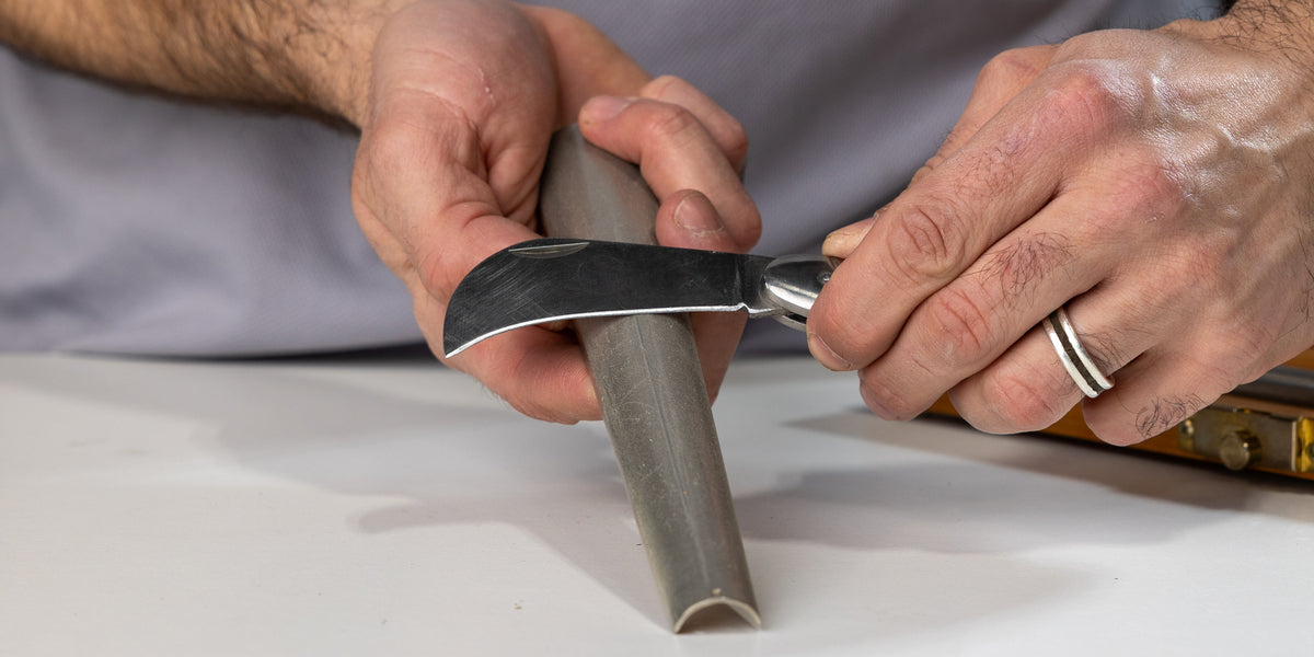How do I sharpen a curved knife Sharpening Supplies
