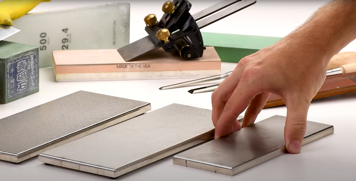 Flattening Water Stones Made Easy: DMT Dia-Flat Lapping Plates Review ...