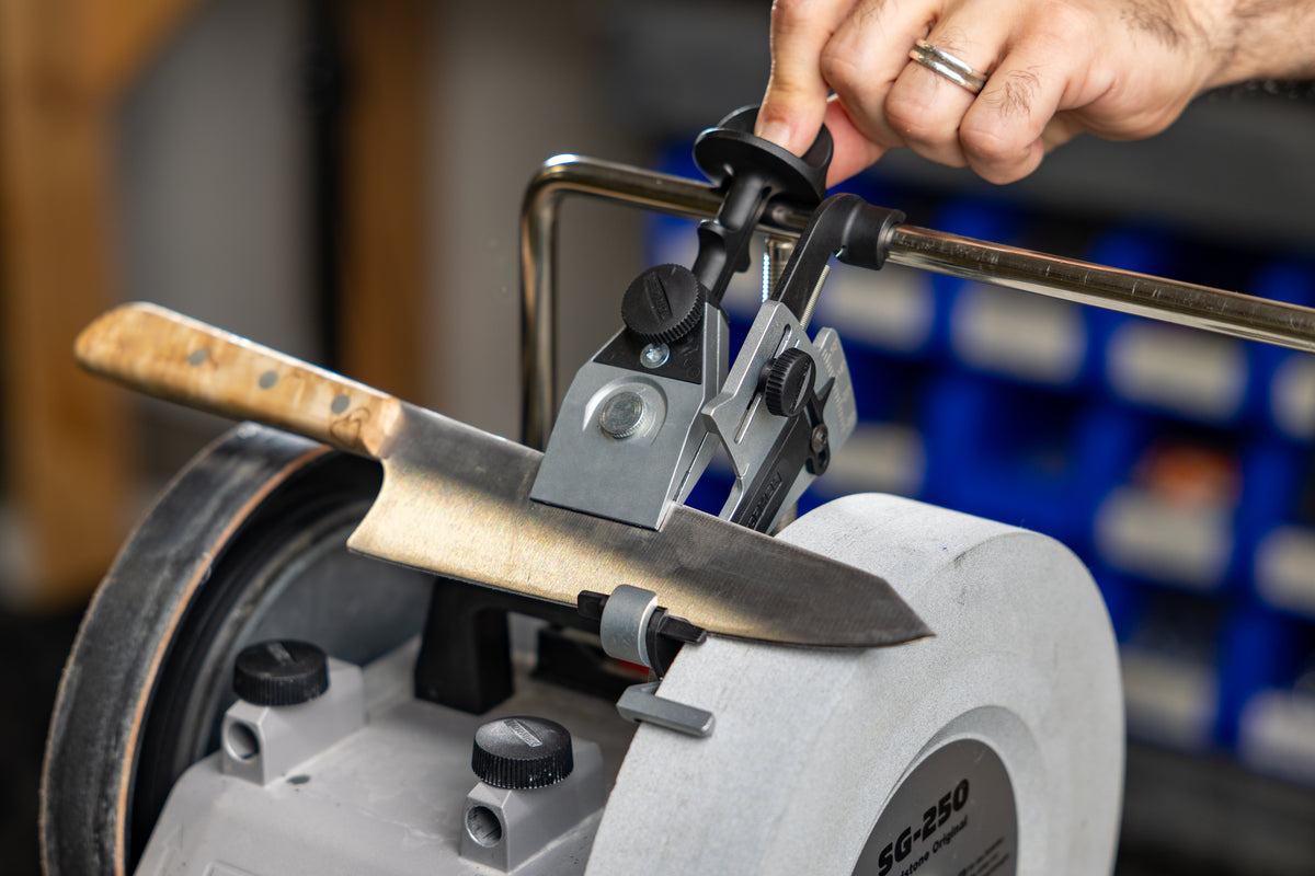 The New KS-123 Knife Angle Setter from Tormek — Sharpening Supplies