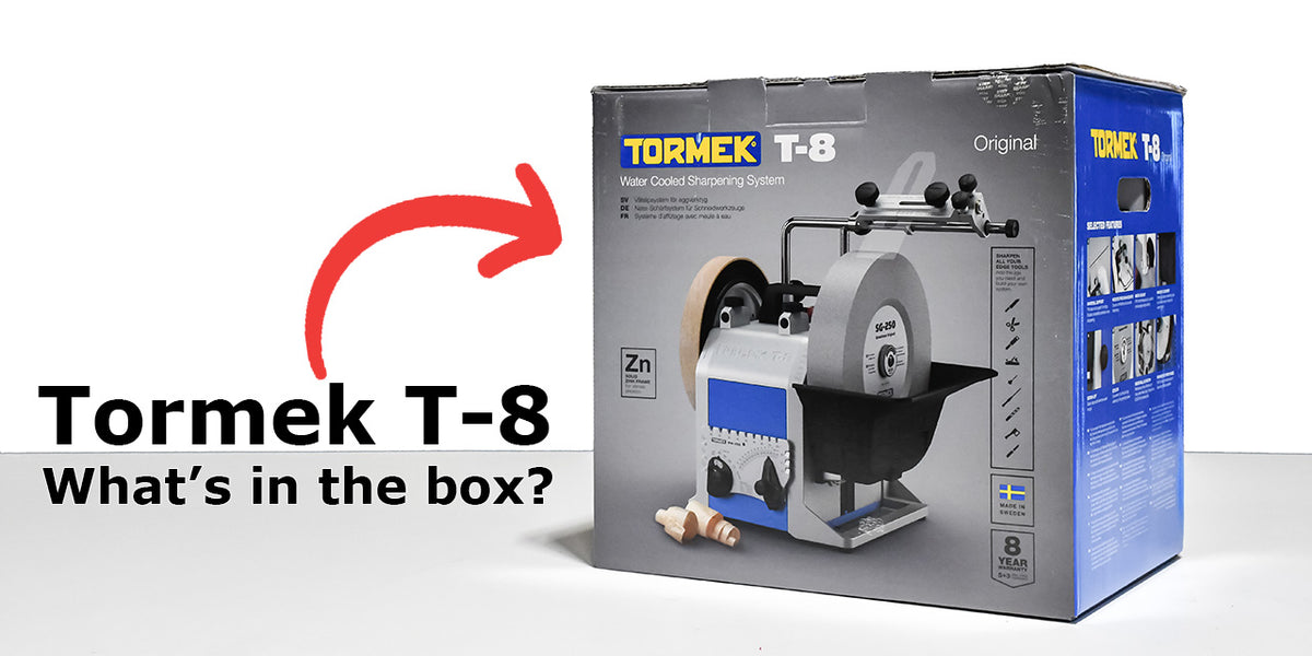 What Included with the Tormek T-8 - Video — Sharpening Supplies