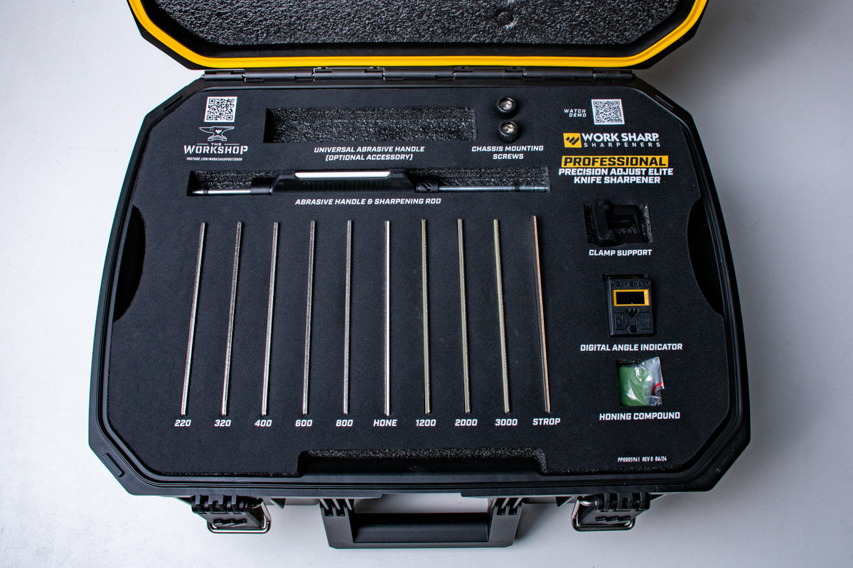 Work Sharp Professional Precision Adjust Elite FAQ — Sharpening Supplies