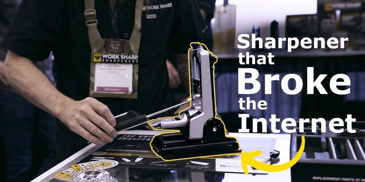 Blade Show 2023: Pro Knife Sharpening Tips from Work Sharp - Video — Sharpening Supplies