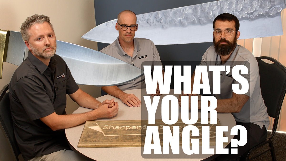 Picking the Perfect Sharpening Angle - Video — Sharpening Supplies