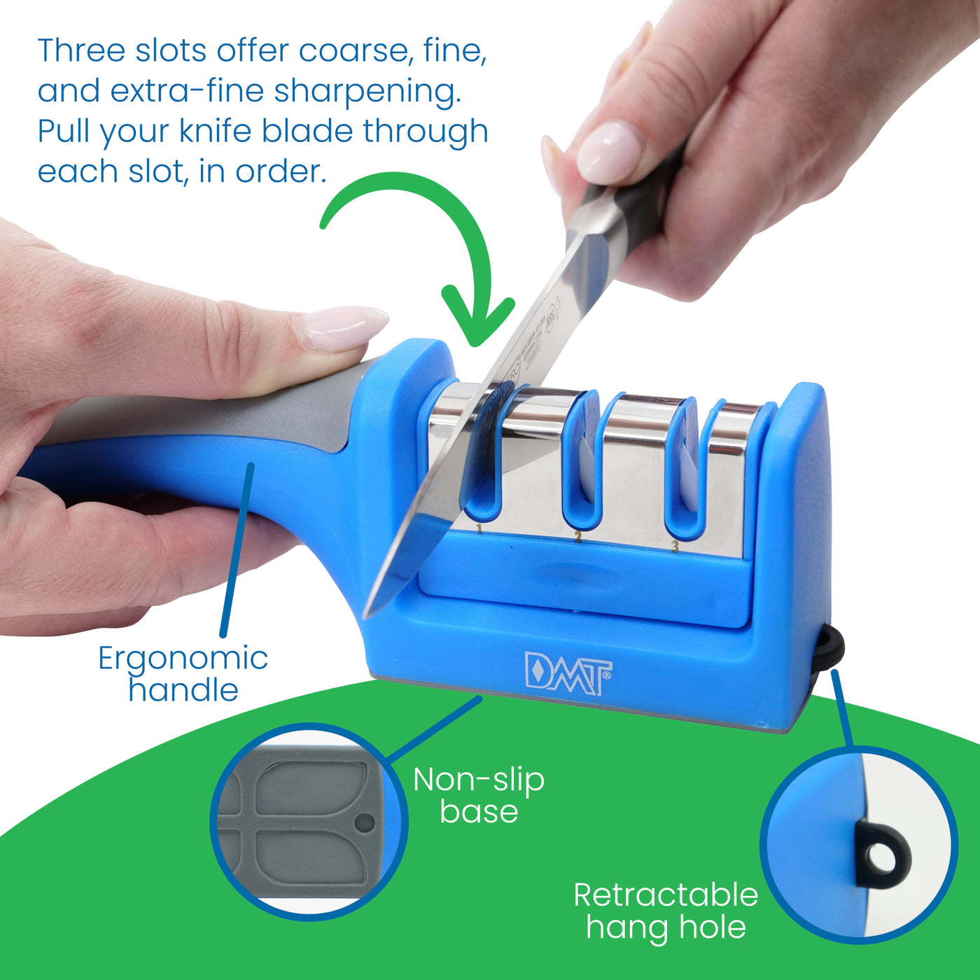 DMT EdgeSharp EverSharp 3 Stage Knife Sharpener — Sharpening Supplies