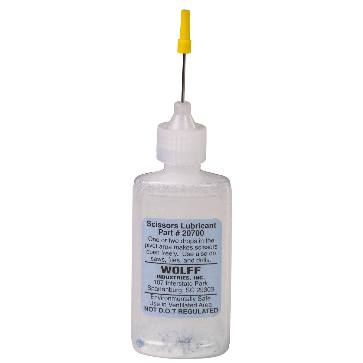 Powdered Form Scissors Lubricant 1 oz Bottle with Needle Tip ...