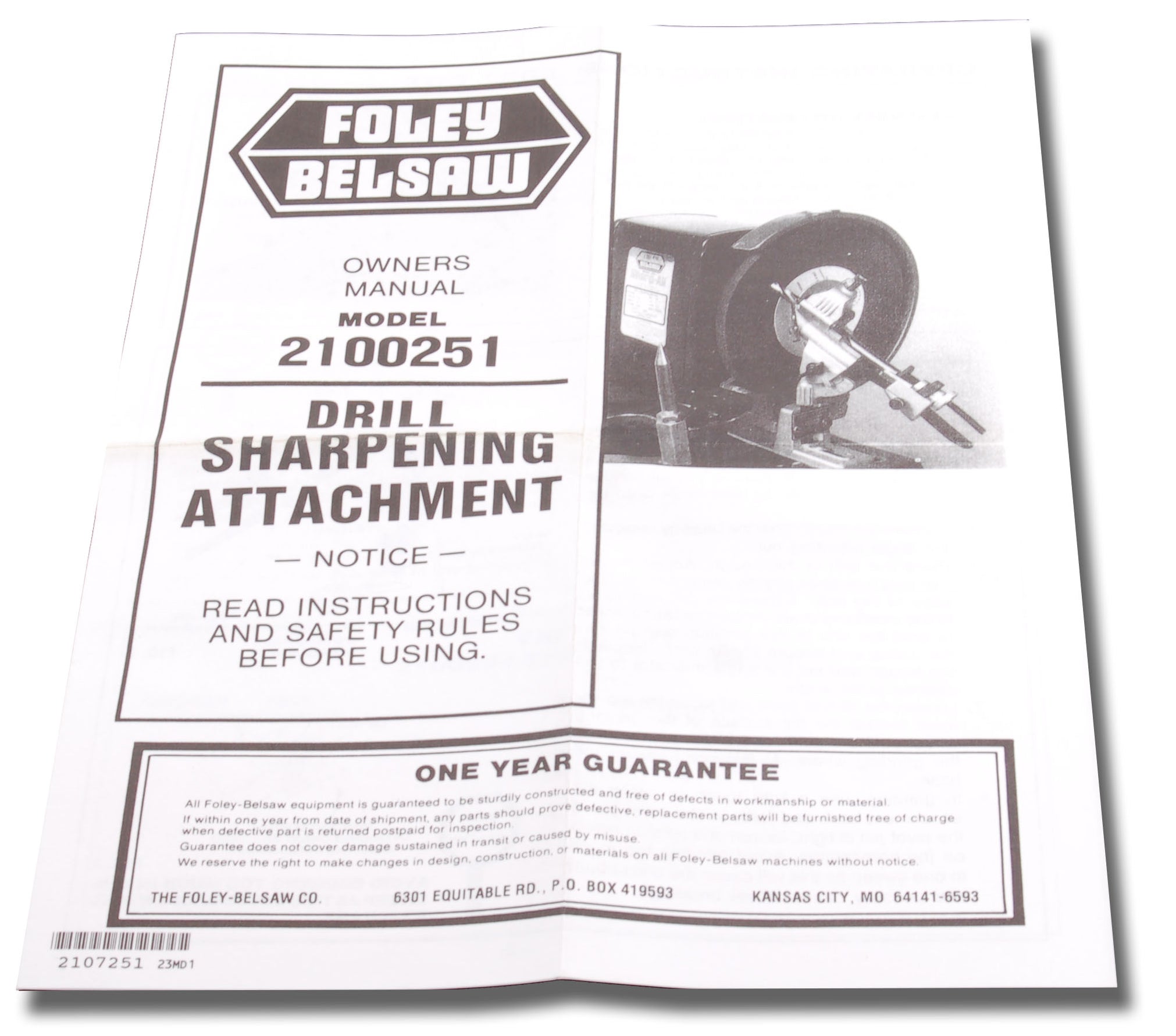 Foley Belsaw Sharpening Videos & Manuals — Sharpening Supplies