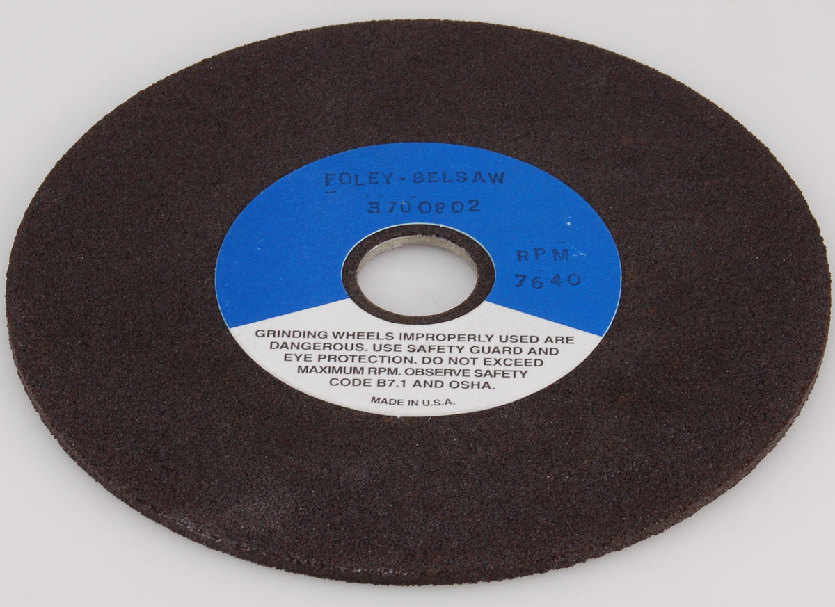 Straight Grinding Wheel 6 1/8" x 1/8" 46 Grit — Sharpening Supplies