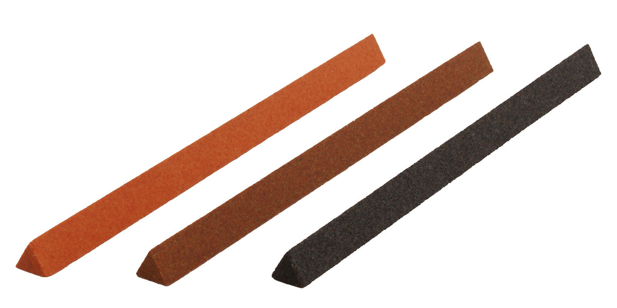 Aluminum Oxide 4" x 1/4" Triangle File — Sharpening Supplies