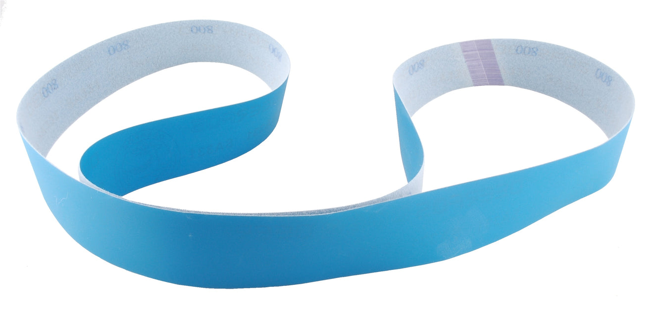 2" x 72" Blue Graded Micron Finishing Belt — Sharpening Supplies