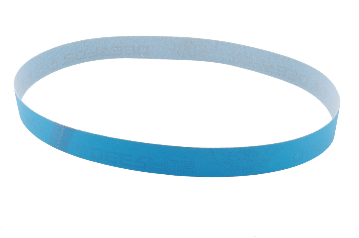 1" x 30" Blue Graded Micron Finishing Belt — Sharpening Supplies