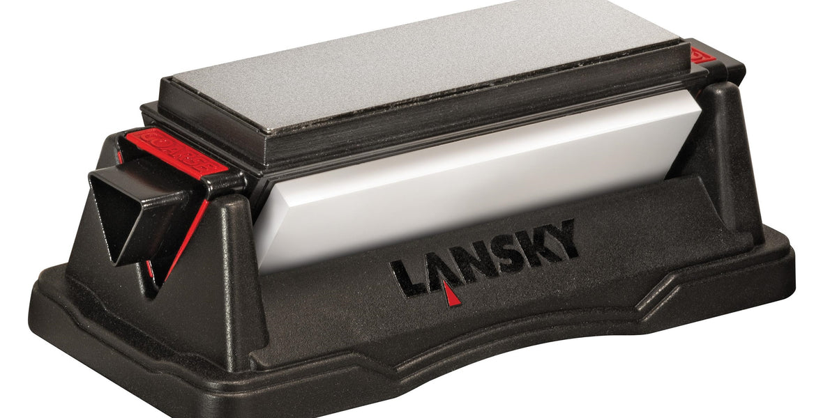 Lansky Tri-Stone Bench Stone — Sharpening Supplies