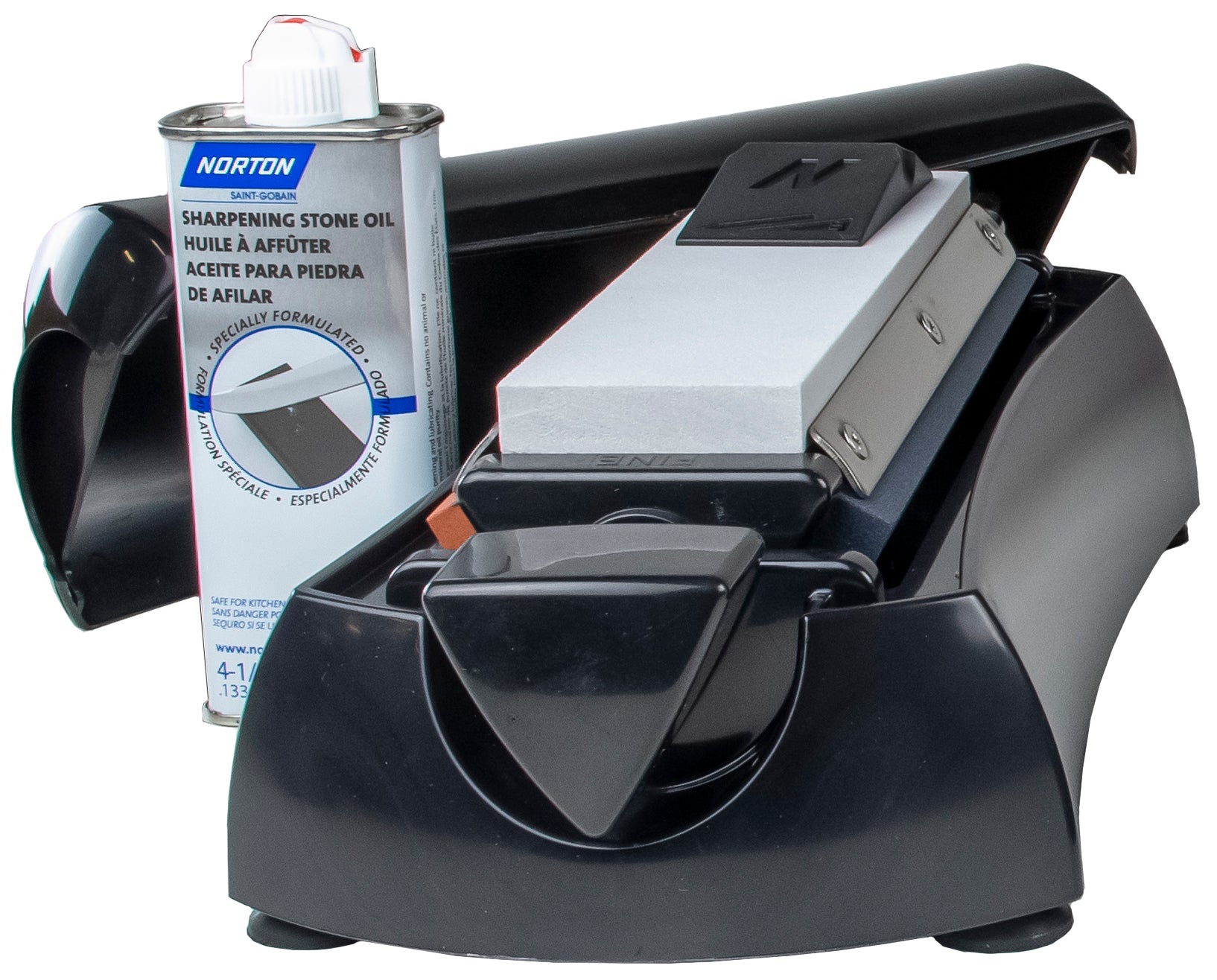 Norton 3 Stone IM200S Soft Arkansas System — Sharpening Supplies