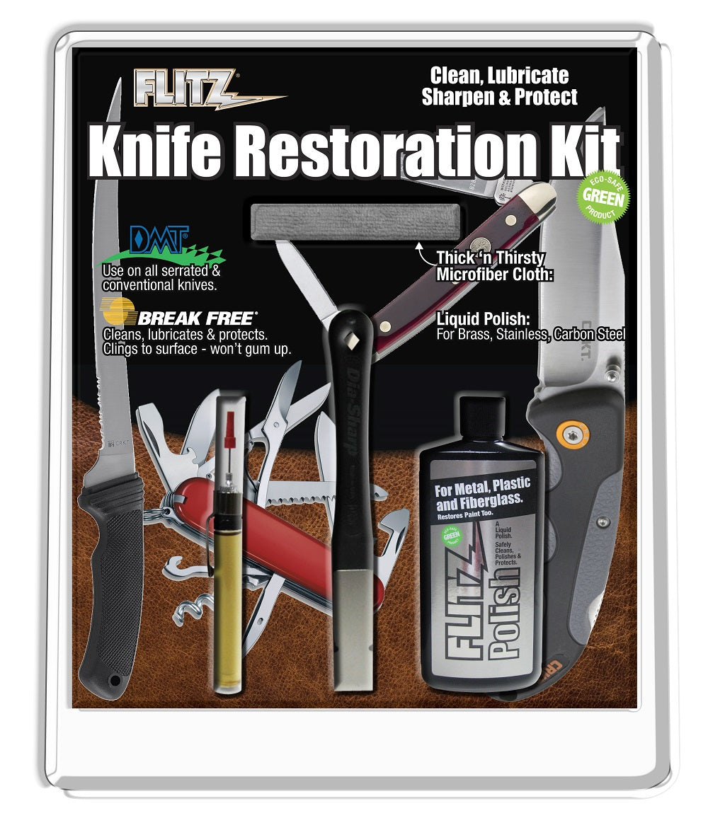 Flitz Knife Restoration Kit — Sharpening Supplies