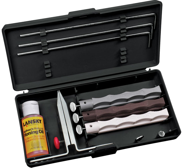 Lansky Arkansas Stone System — Sharpening Supplies