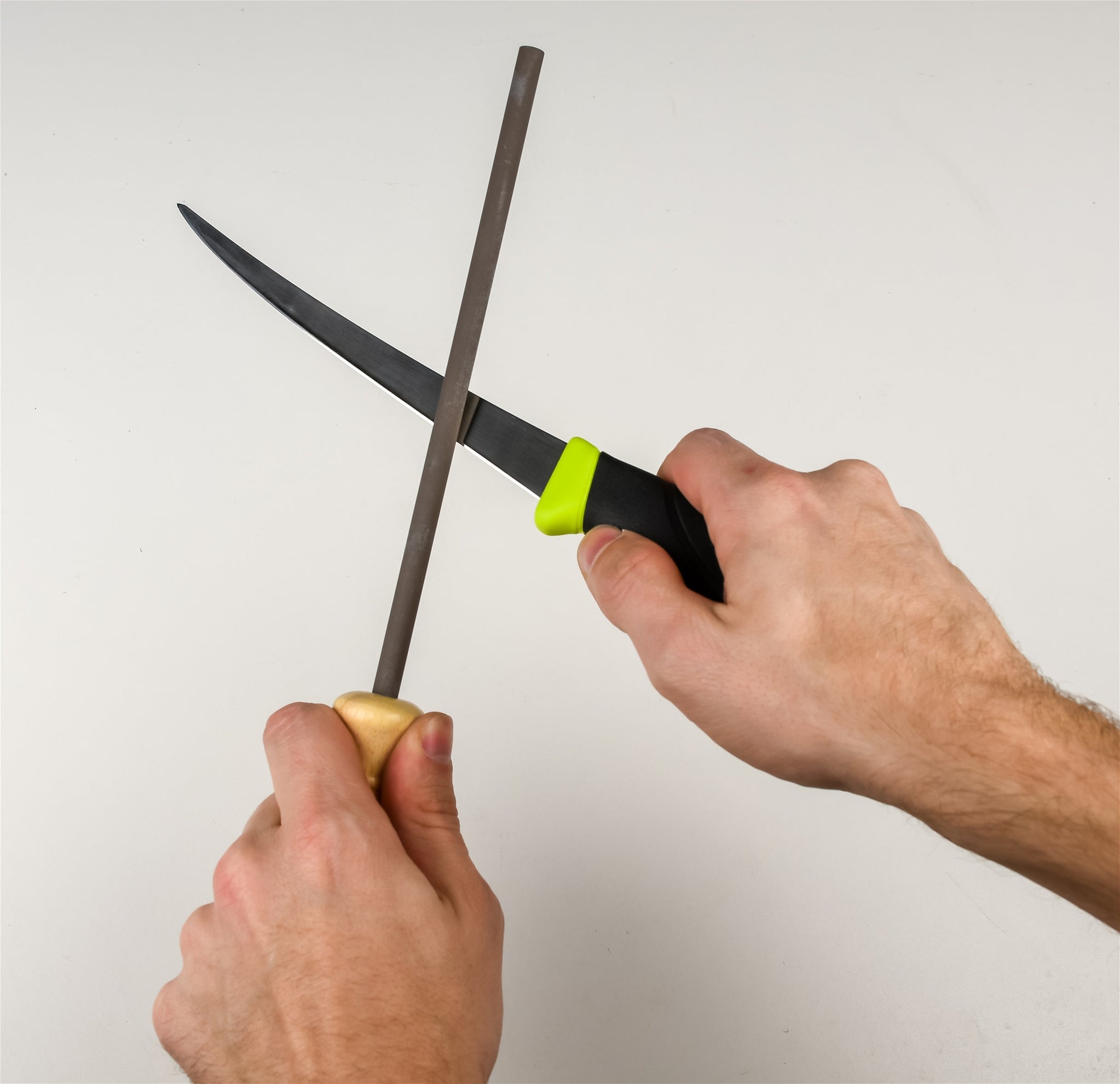 Lansky 8" Ceramic SHARP Stick — Sharpening Supplies