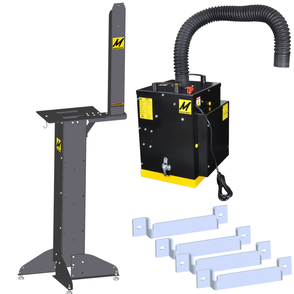 Magna-Matic MAG-200 Dust Collector and MAG-10400 Stand Package ...