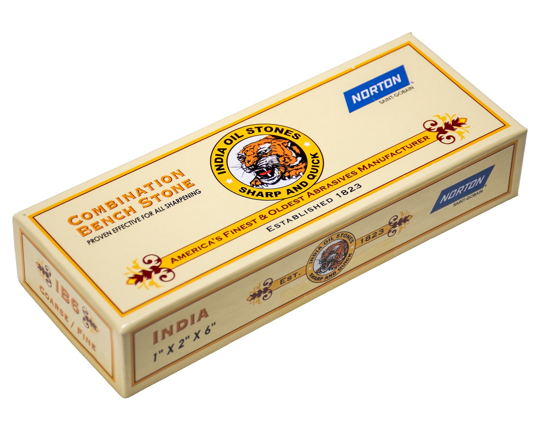 Norton Combination India Stone — Sharpening Supplies