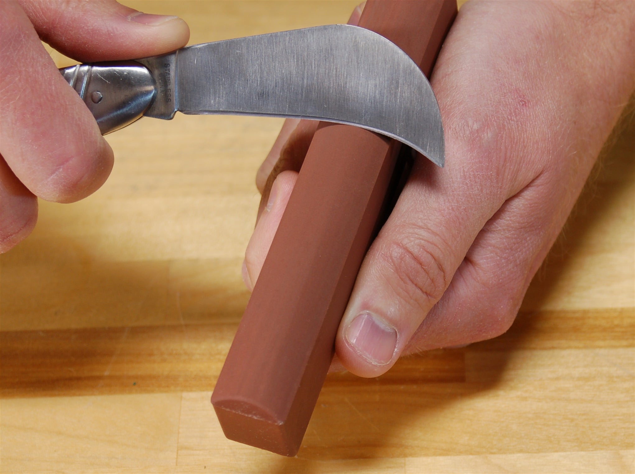 Naniwa Gouken Curved Water Stone — Sharpening Supplies
