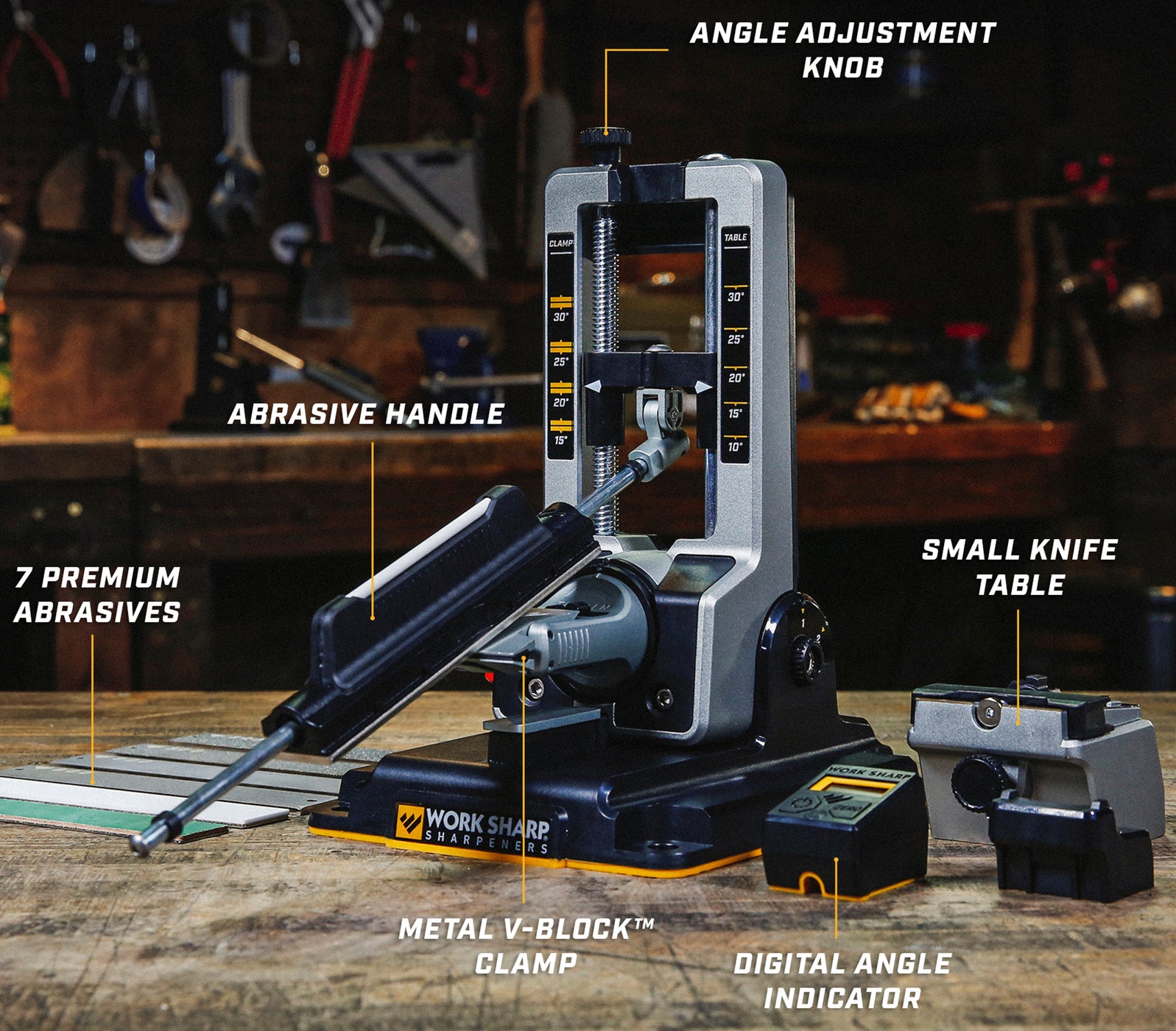 Work Sharp Professional Precision Adjust Knife Sharpener — Sharpening ...