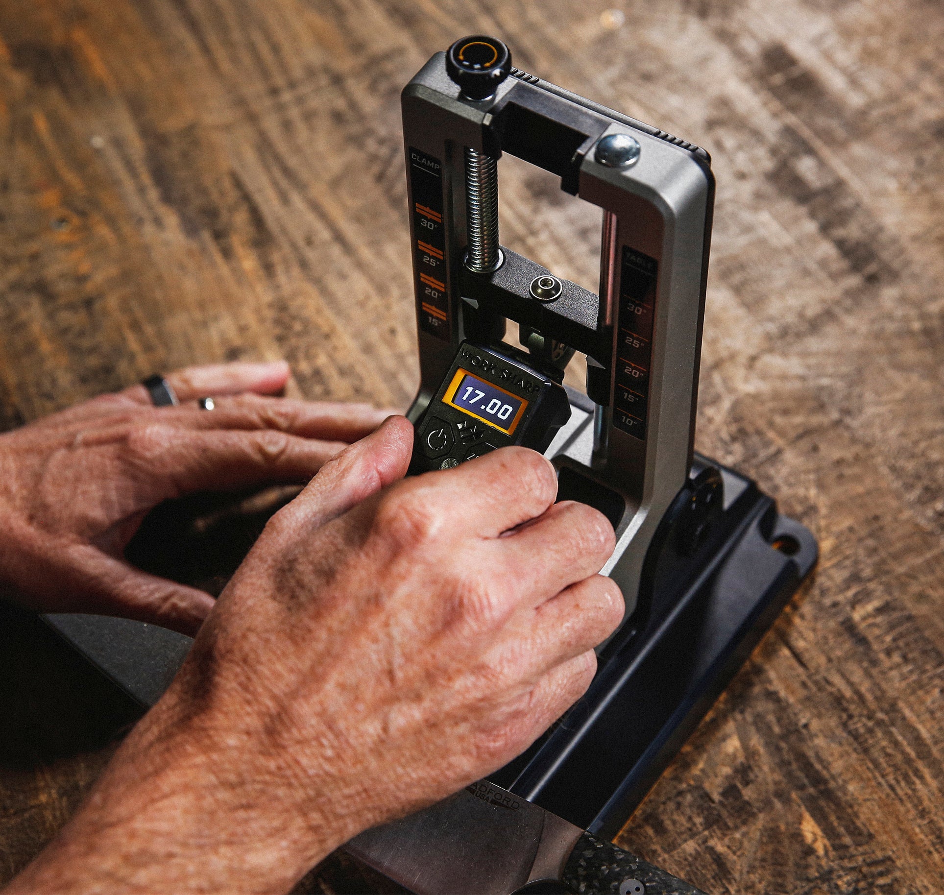 Work Sharp Professional Precision Adjust Knife Sharpener — Sharpening ...
