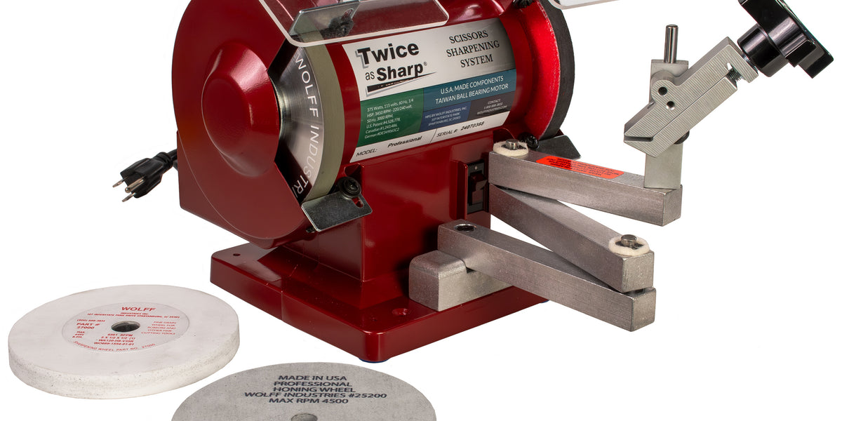 Twice As Sharp Scissor Sharpener Complete Package — Sharpening Supplies