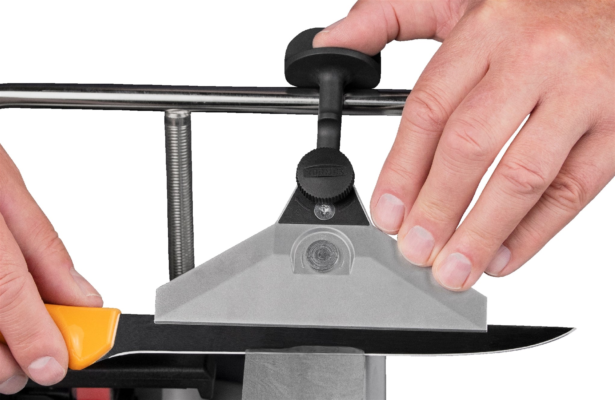 Tormek KJ-140 Wide Centering Knife Jig — Sharpening Supplies